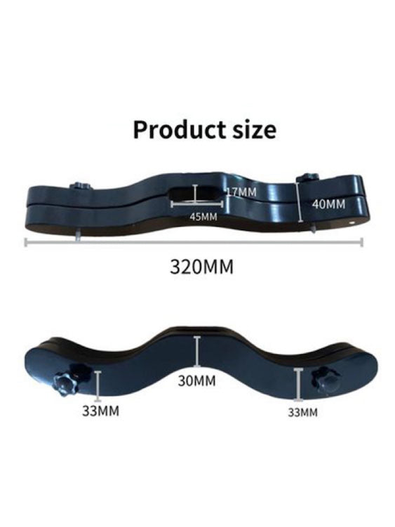 Balls Stretcher Restraint Clip With Ankle Restraints – White Sock