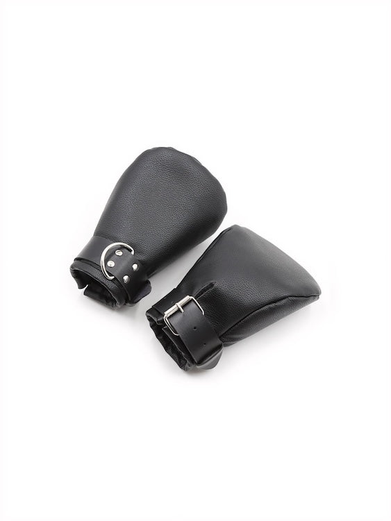 Leather Padded Puppy Play Paws - Puppy Play - Fetish - Sex Toys For Gay ...